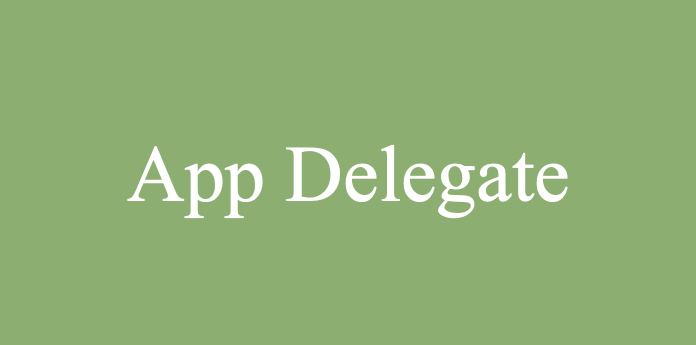 AppDelegate.swift와 UIApplicationDelegate